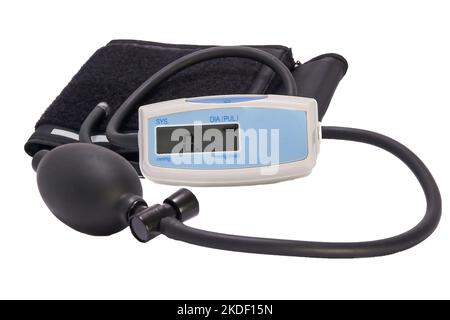 Semi-automatic digital tonometer to measure and control blood pressure ...