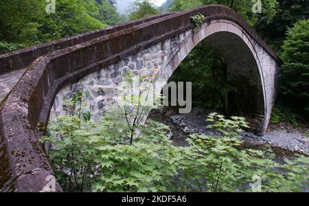Historical Mikron Bridge - Rize - TURKEY Stock Photo - Alamy