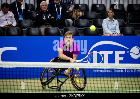 Niels Vink of the Netherlands during the wheelchair men's singles ...