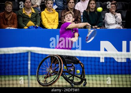 Niels Vink of the Netherlands during the wheelchair men's singles ...