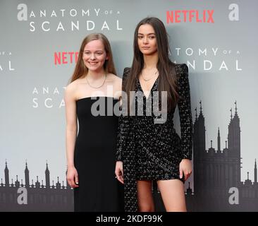 Ruby Granger attends the World premiere of 'Anatomy of a Scandal' at ...
