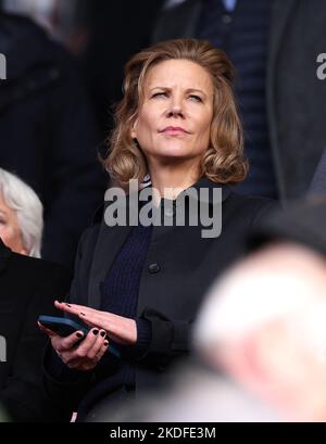 Newcastle United co-owner Amanda Staveley with Declan Donnelly during ...