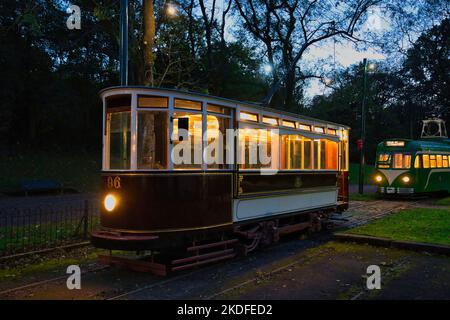 Hull 96 Tram at Heaton Park Tramway, Manchester, UK Stock Photo - Alamy