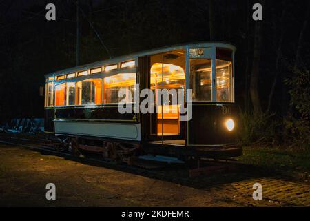 Hull 96 Tram at Heaton Park Tramway, Manchester, UK Stock Photo - Alamy