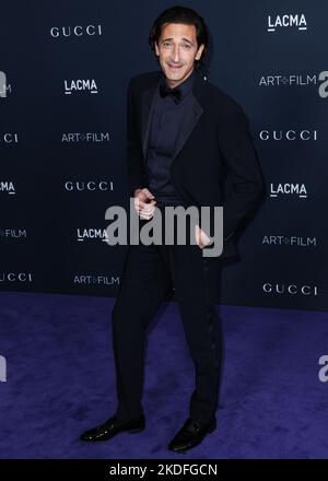Adrien Brody arrives at the 2022 LACMA Art + Film Gala held at LACMA in ...