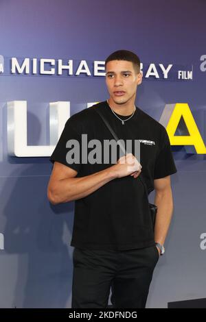Nathan Soan attends the UK special screening of "Ambulance" in London ...
