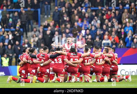 Tonga v Samoa Rugby League World Cup 2021 Stock Photo - Alamy