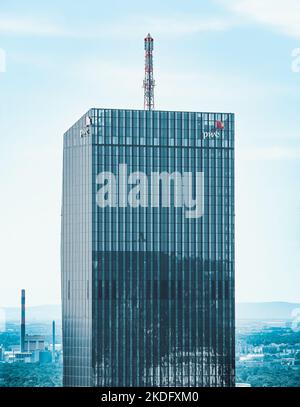 Vienna, Austria - June 2022: PwC (PricewaterhouseCoopers) offices ...