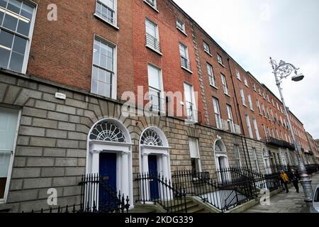 georgian townhouses on mount street upper dublin republic of ireland ...