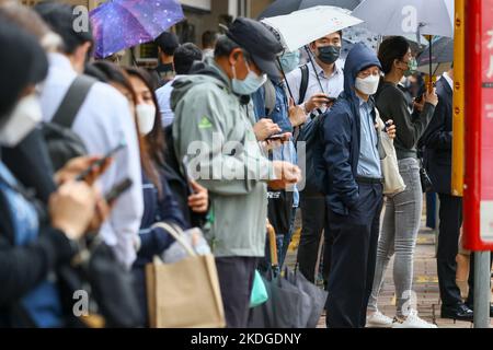 Hong Kong Typhoon Signal No. 3 Stock Photo - Alamy