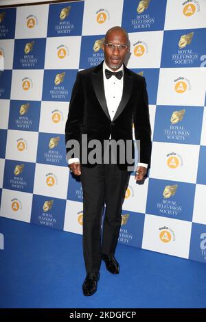 Clint Dyer attends Royal Television Society Programme Awards at ...