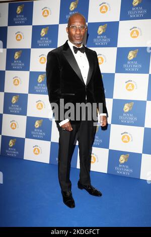 Clint Dyer attends Royal Television Society Programme Awards at ...