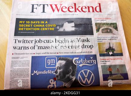 'Twitter job cuts begin as Musk warns of 'massive' revenue drop ...