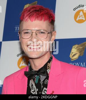 Nathaniel Hall attends Royal Television Society Programme Awards at ...