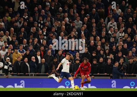 London, UK. 6th Novemberr 2022; Tottenham Hotspur Stadium. Tottenham ...