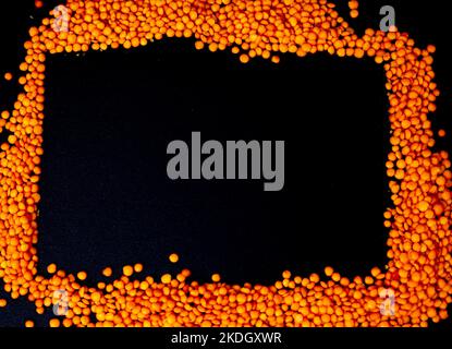 Uncooked pink lentils in a bowl, healthy food Stock Photo - Alamy