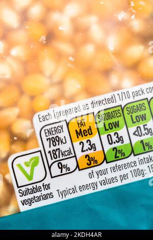Fat content processed food label contents on food packaging labeling ...