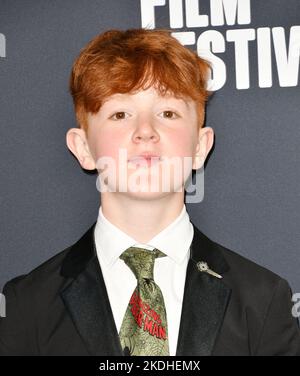 LOS ANGELES - NOV 5: Gregory Mann at the AFI Fest - "Guillermo del Toro ...