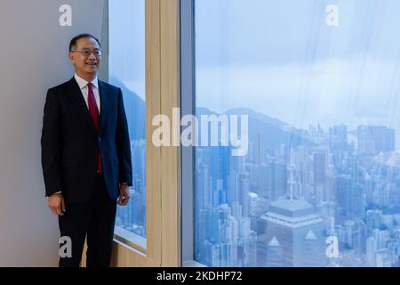 Eddie Yue Wai-man, Chief Executive of the Hong Kong Monetary Authority ...