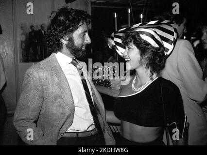 Barbi Benton with George Gradow at the Laugh In Syndication Party ...