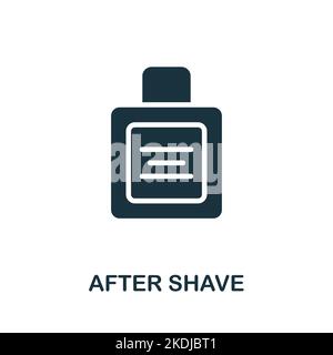 After Shave icon. Monochrome simple Barber Shop icon for templates, web ...