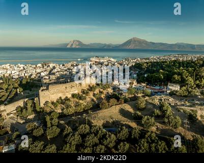 Aerial view of Patras castle in Greece Stock Photo - Alamy