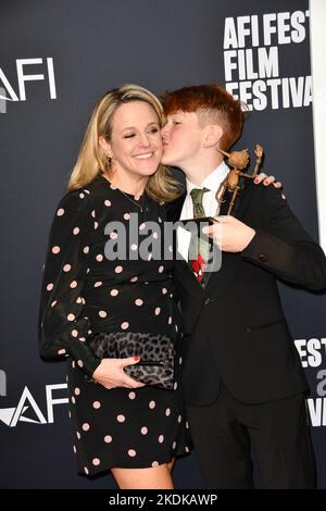 Gregory Mann attends the "Guillermo Del Toro's Pinocchio" world ...