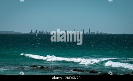 Panoramic view of the Gold Coast skyline, Australia Stock Photo - Alamy