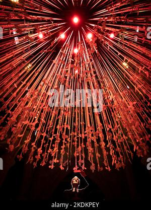 Canon Geoffrey Harbord Precentor of Sheffield Cathedral takes a ...