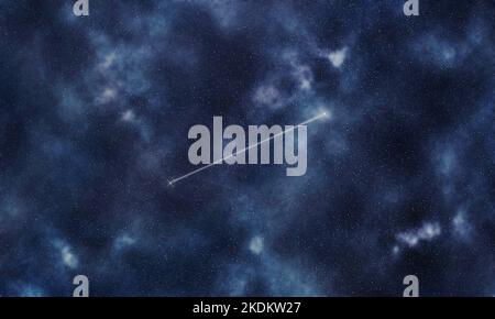 Canes Venatici constellation, Cluster of stars, Hunting Dogs ...