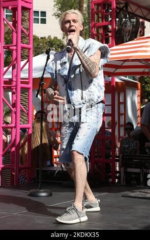 ARCHIVE: 15 April 2017 - Las Vegas, Nevada - Aaron Carter. Aaron Carter ...
