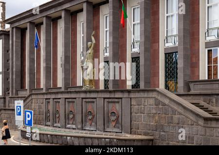 Court Building, Funchal, Madeira, Portugal Stock Photo - Alamy