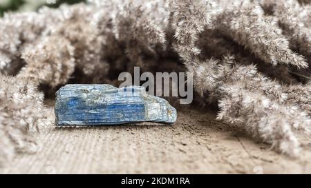Crystal healing stone Kyanite Stock Photo - Alamy