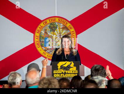 Florida Rep. Fiona McFarland, R-Sarasota, holds her 7-month-old ...