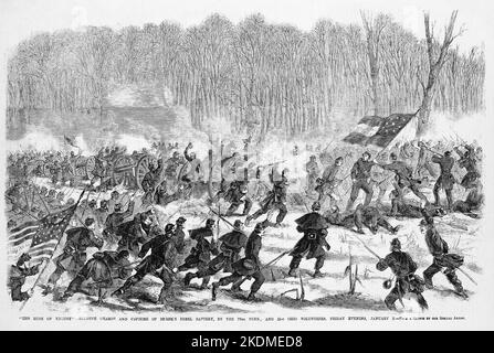 The Battle of Stones River or Second Battle of Murfreesboro (in the ...