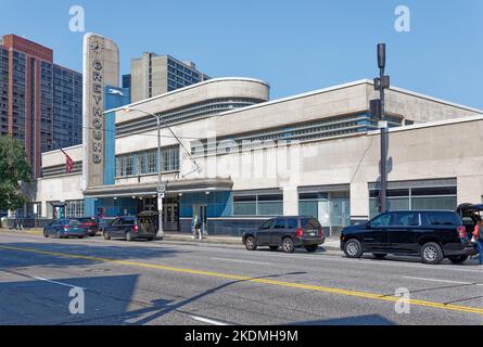 Cleveland's Greyhound Bus Terminal was designed by William Arrasmith in ...