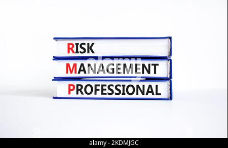 RMP risk management professional symbol. Concept words RMP risk ...