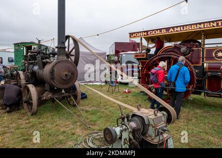 Ruston Hornsby Portable Steam Engine on display at Tenterfield NSW ...