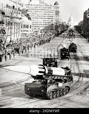 Inaugural Parade for President John F. Kennedy along Pennsylvania ...