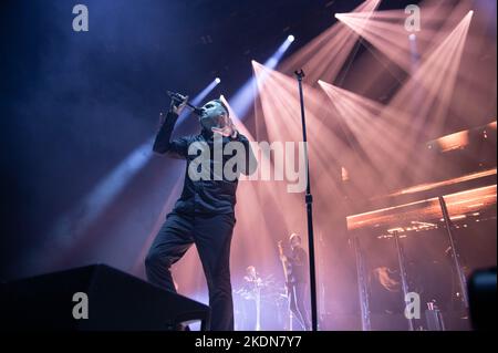 Photographs of Architects performing at the OVO Hydro in Glasgow on the ...