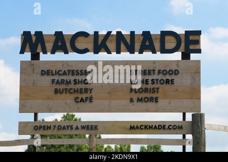 Macknade Food Hall, Faversham, Kent, England, UK Stock Photo - Alamy