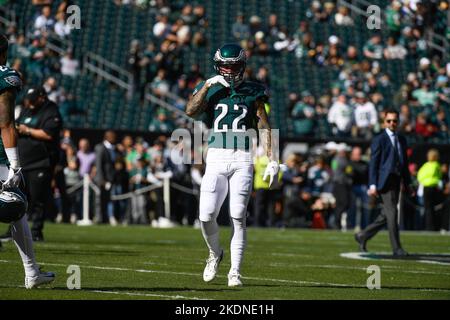 Philadelphia Eagles safety Marcus Epps arrives to the stadium prior to ...