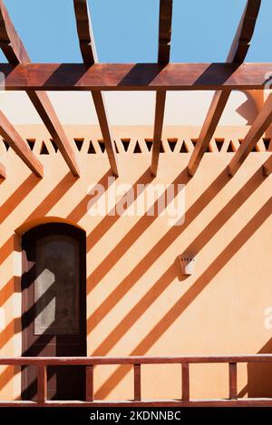 The details of El Gouna architecture, exterior designs, arched doors ...