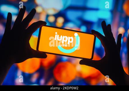 Brazil. 07th Nov, 2022. In this photo illustration, the TrueBlue ...