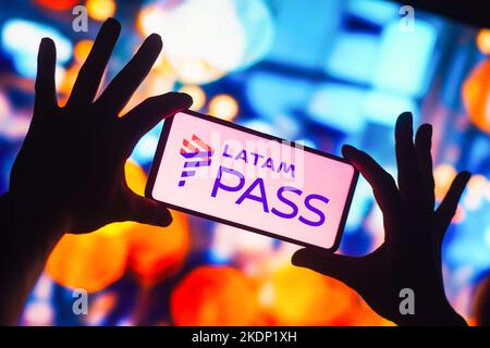 Brazil. 07th Nov, 2022. In this photo illustration, the Smiles logo is ...