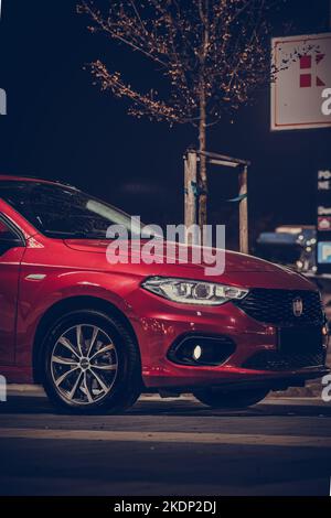 Fiat Tipo Night Portratis Stock Photo - Alamy