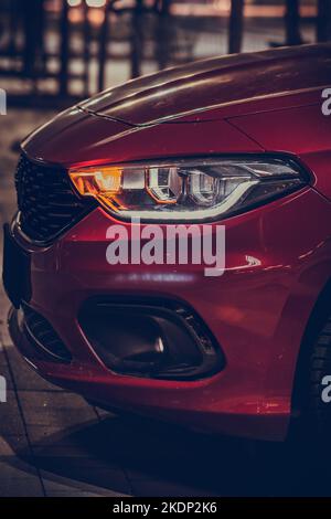 Fiat Tipo Night Portratis Stock Photo - Alamy