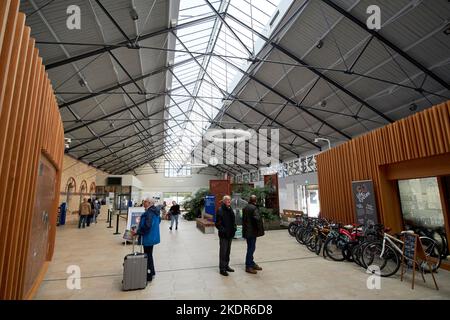 interior of derry train station north west transport hub derry ...