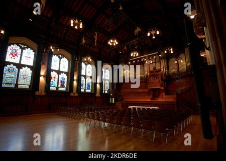main hall in the guildhall derry londonderry northern ireland uk Stock ...