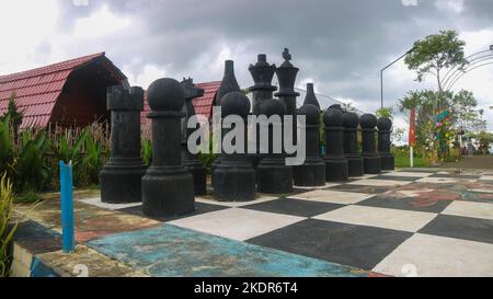 giant chess in a tourist spot Stock Photo - Alamy